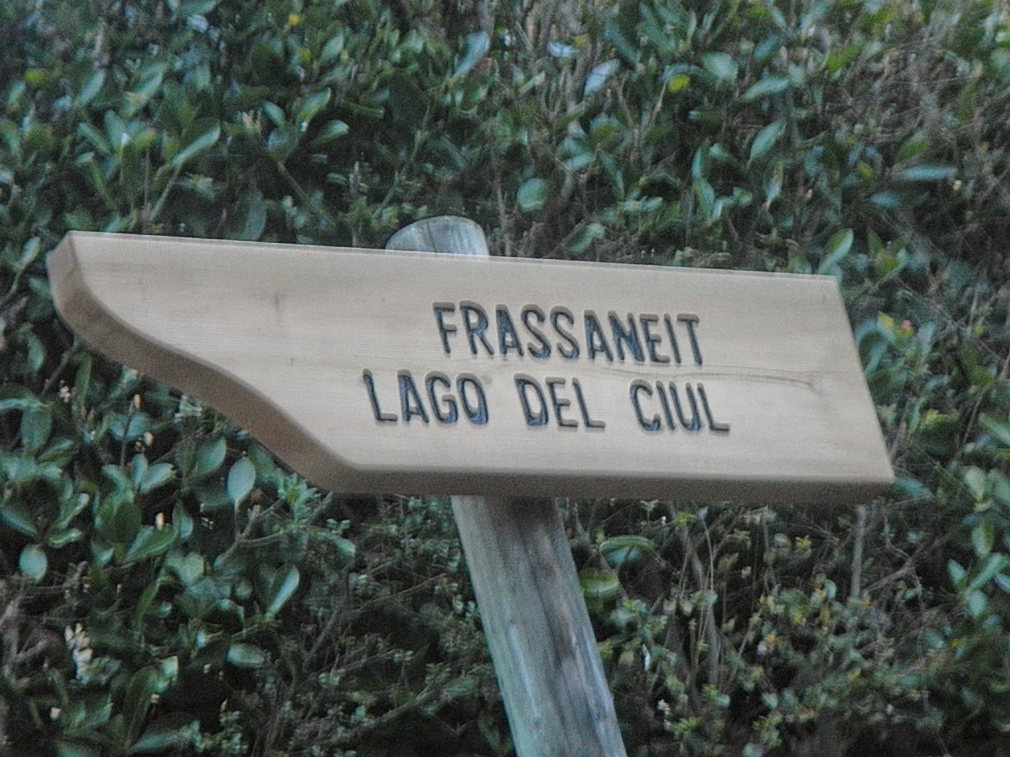 LAGO DEL CIUL da TRAMONTI DI SOPRA – SUPERMONTIFVG