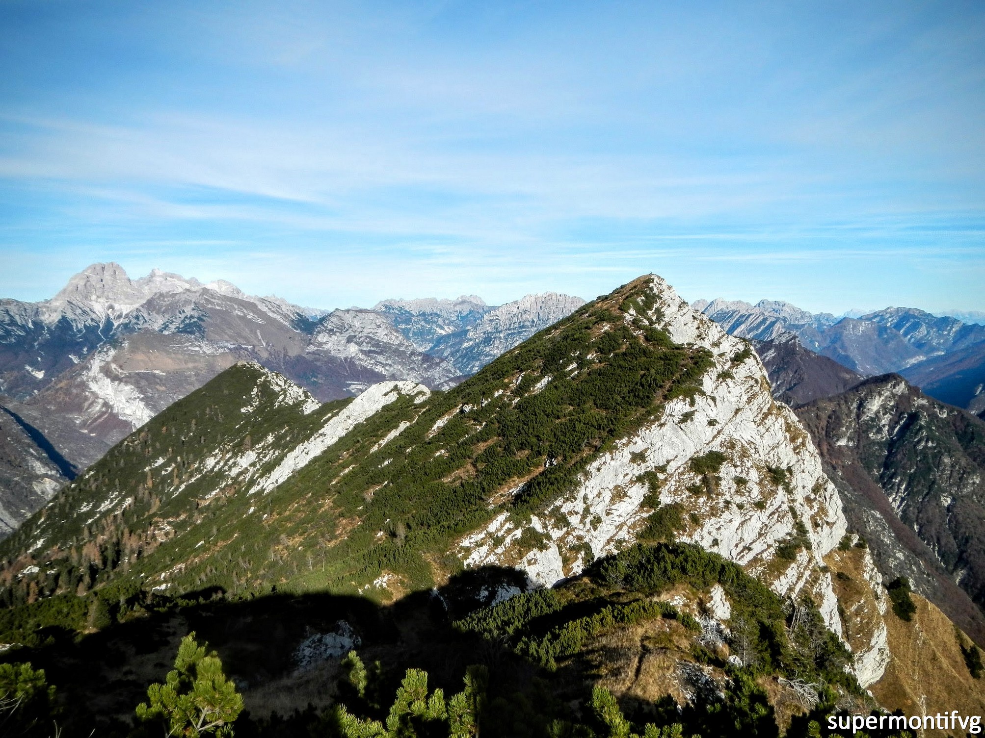 MONTE TOC dalla DIGA del VAJONT – SUPERMONTIFVG