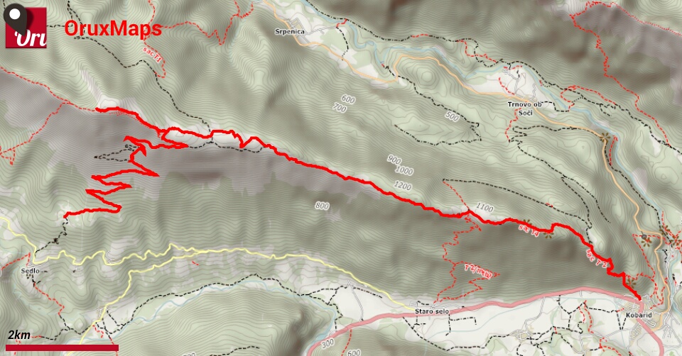 Traversata del MONTE STOL da SEDLO a KOBARID – SUPERMONTIFVG