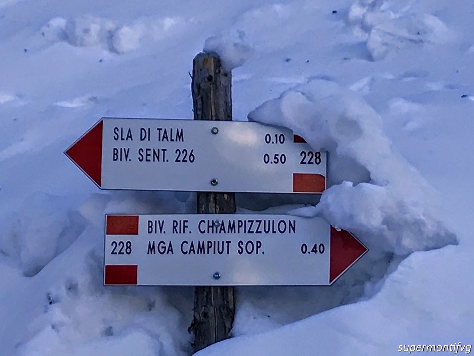 MONTE TALM da LUDARIA – SUPERMONTIFVG