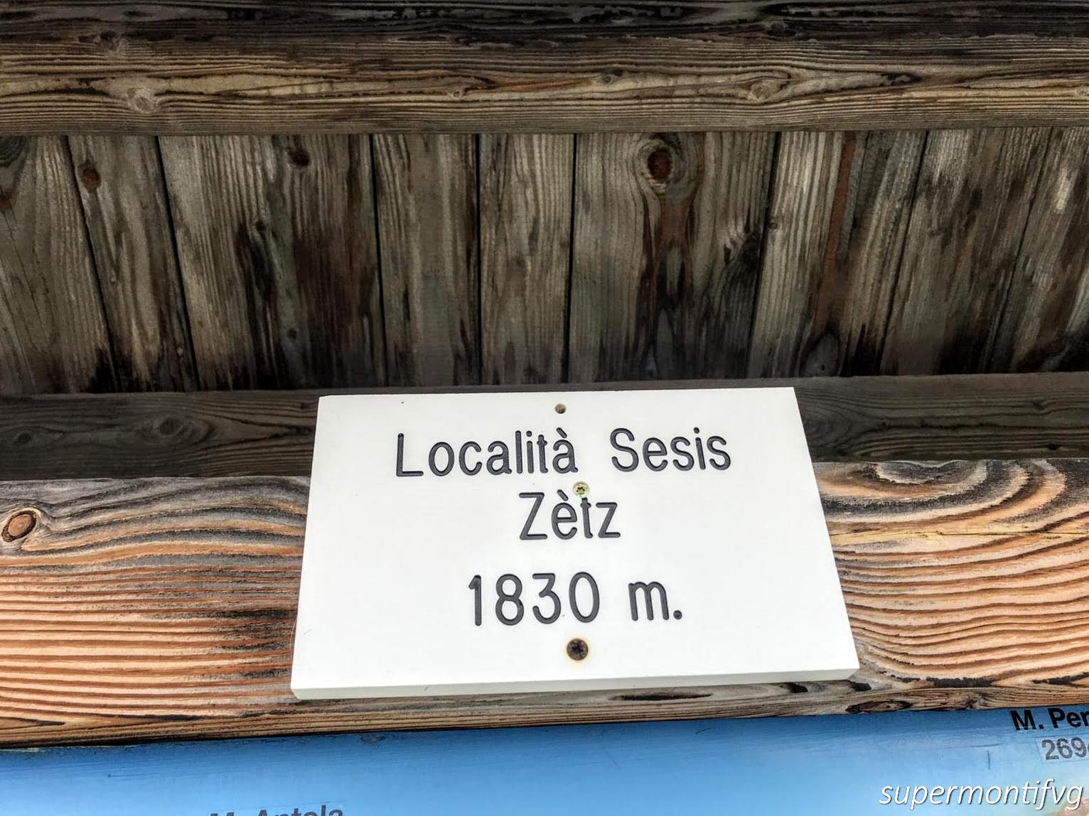 MONTE AVANZA da LOCALITA’ SESIS – SUPERMONTIFVG