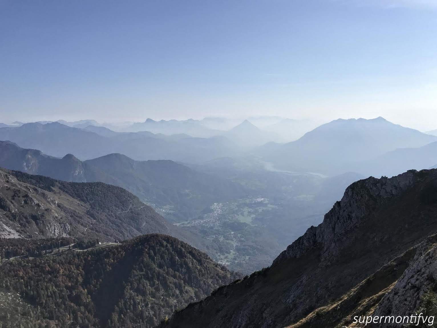 MONTE TINISA DALLA STRADA PER PASSO PURA – SUPERMONTIFVG