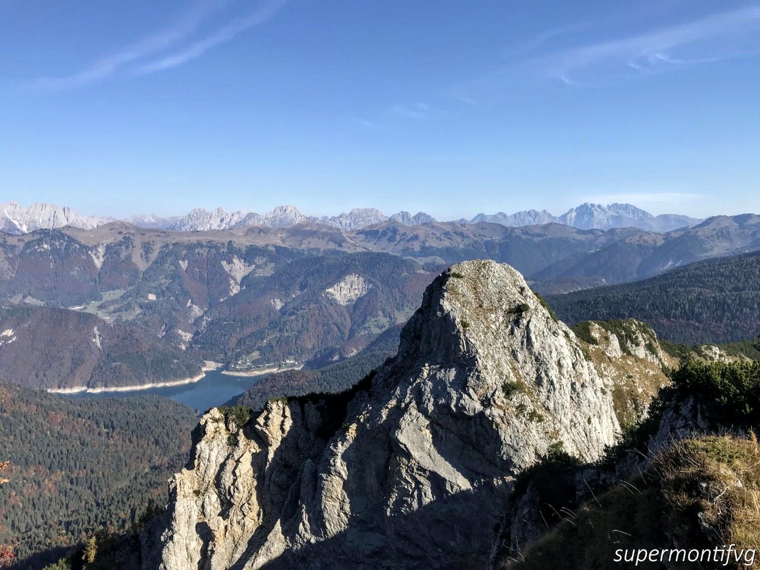MONTE TINISA DALLA STRADA PER PASSO PURA – SUPERMONTIFVG