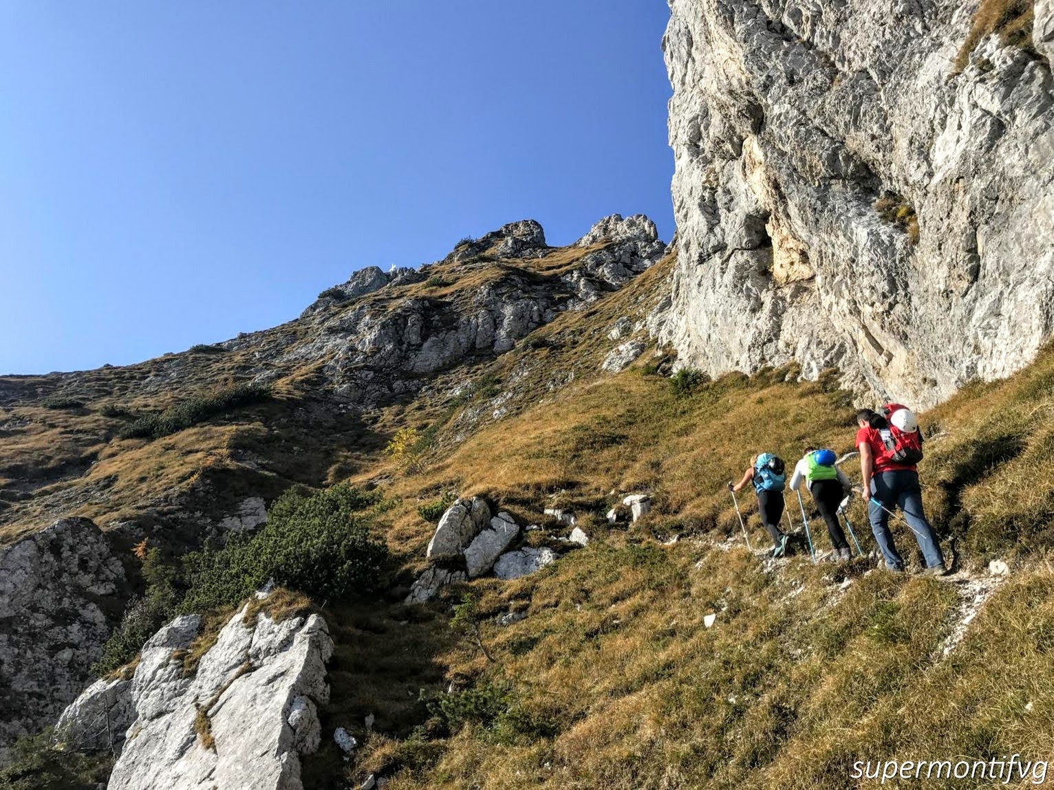 MONTE TINISA DALLA STRADA PER PASSO PURA – SUPERMONTIFVG