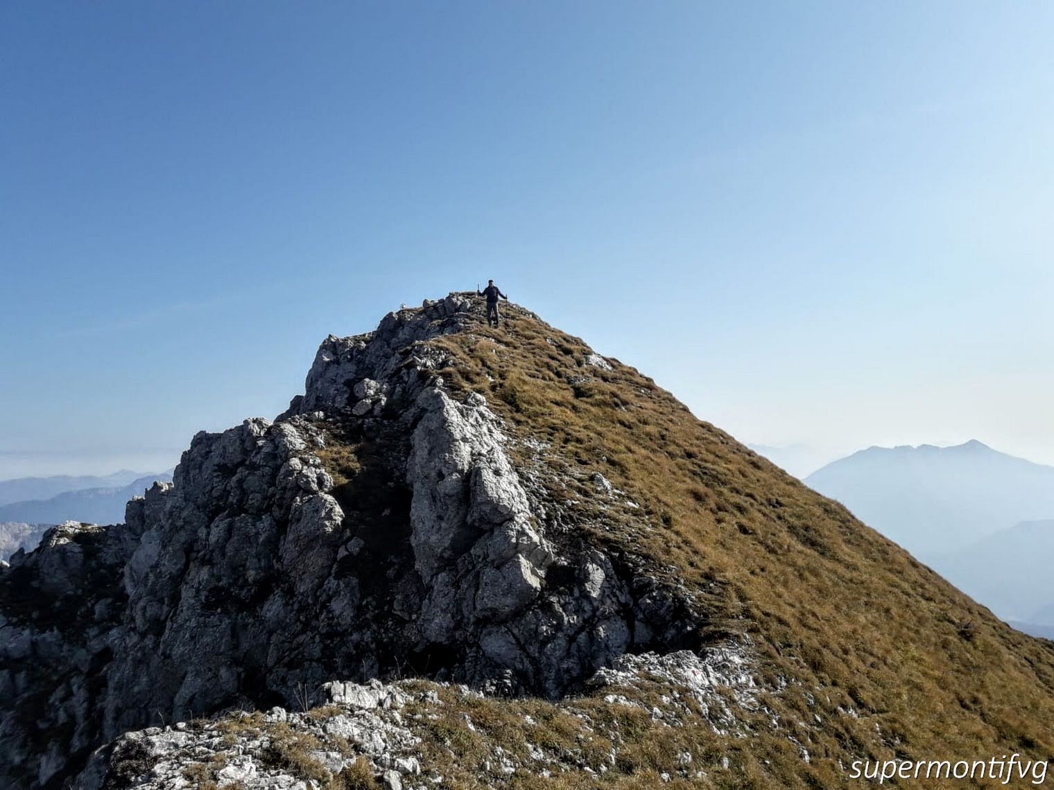 MONTE TINISA DALLA STRADA PER PASSO PURA – SUPERMONTIFVG