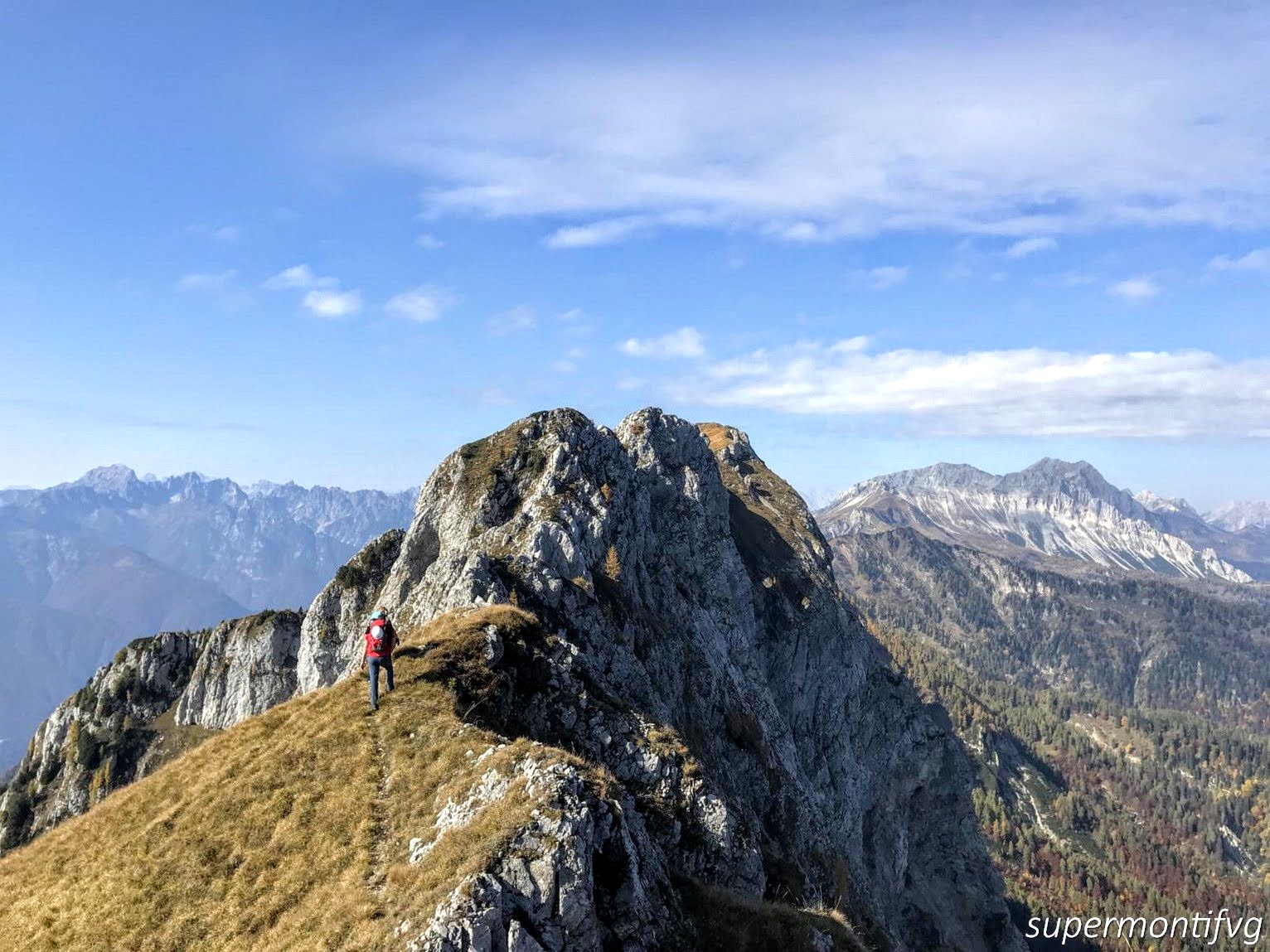 MONTE TINISA DALLA STRADA PER PASSO PURA – SUPERMONTIFVG