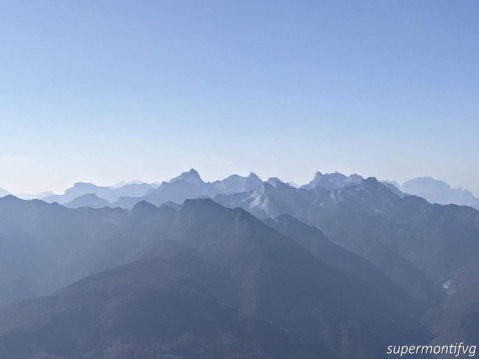 MONTE TINISA DALLA STRADA PER PASSO PURA – SUPERMONTIFVG
