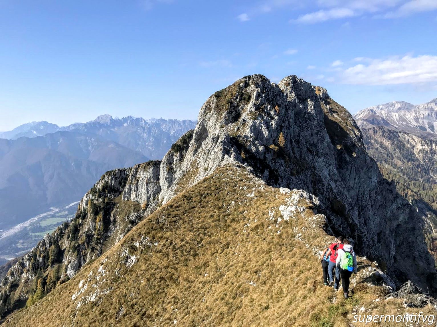 MONTE TINISA DALLA STRADA PER PASSO PURA – SUPERMONTIFVG