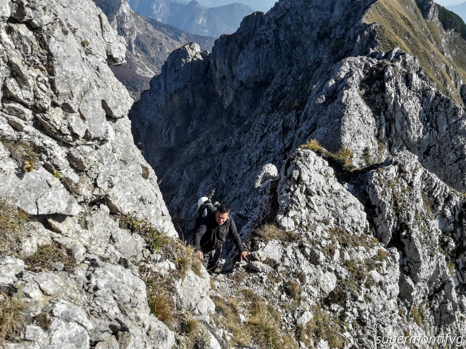 MONTE TINISA DALLA STRADA PER PASSO PURA – SUPERMONTIFVG