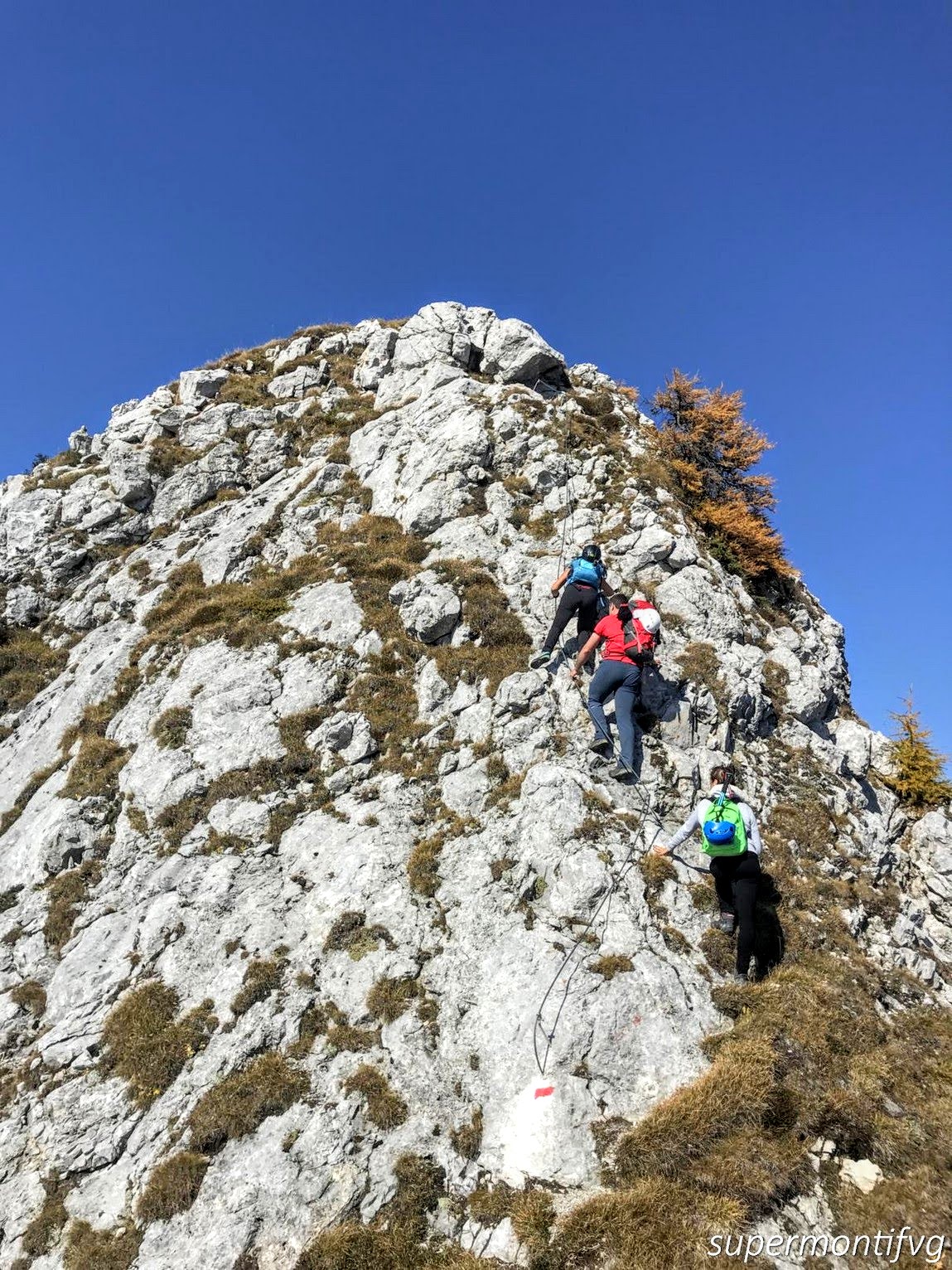 MONTE TINISA DALLA STRADA PER PASSO PURA – SUPERMONTIFVG
