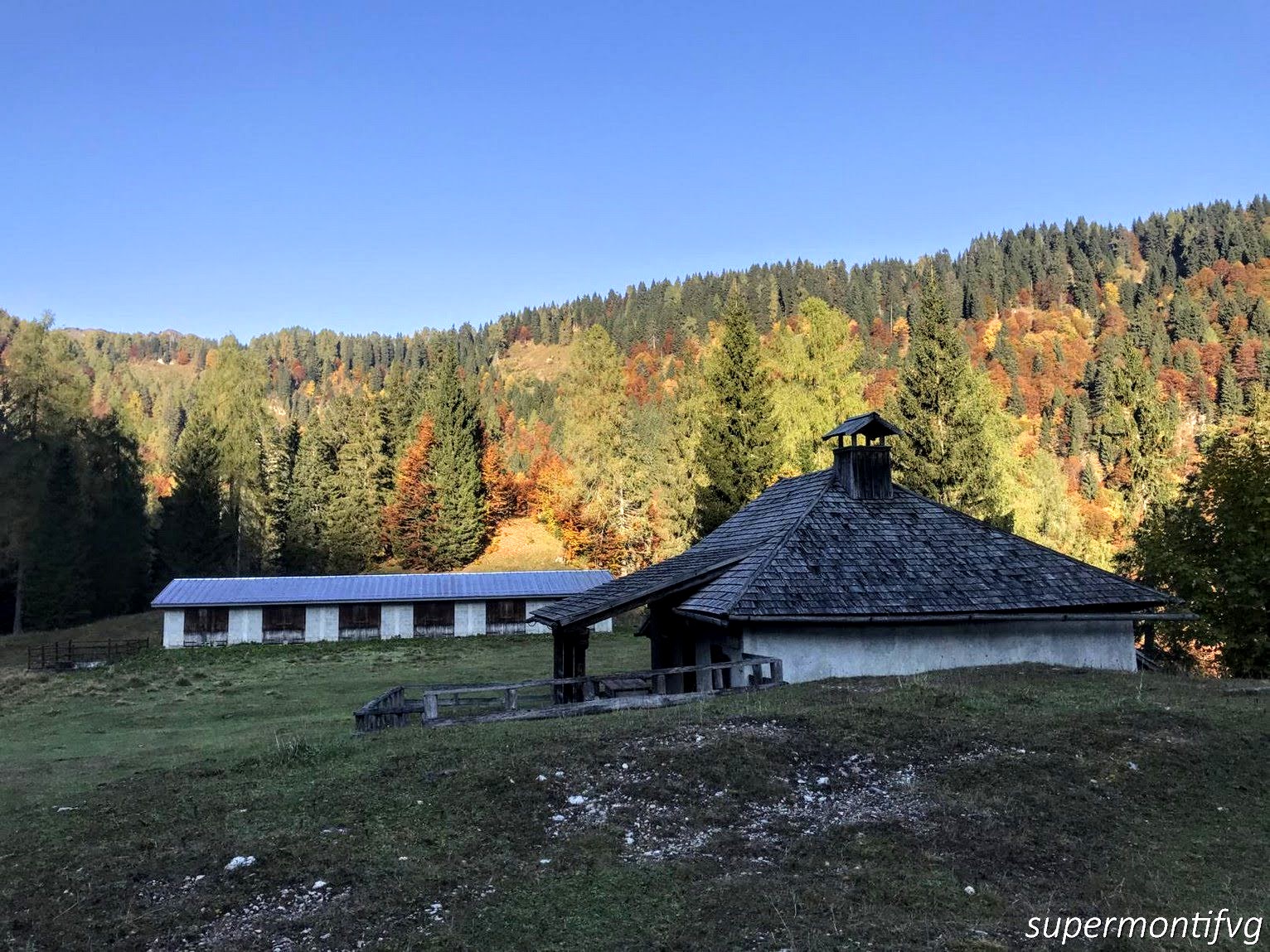 MONTE TINISA DALLA STRADA PER PASSO PURA – SUPERMONTIFVG