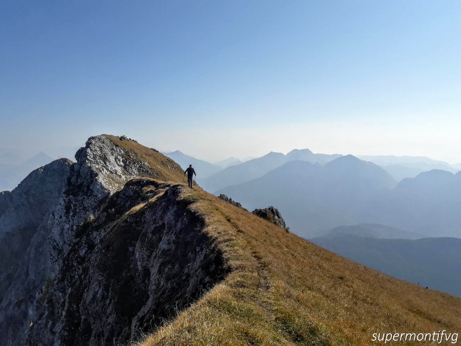 MONTE TINISA DALLA STRADA PER PASSO PURA – SUPERMONTIFVG