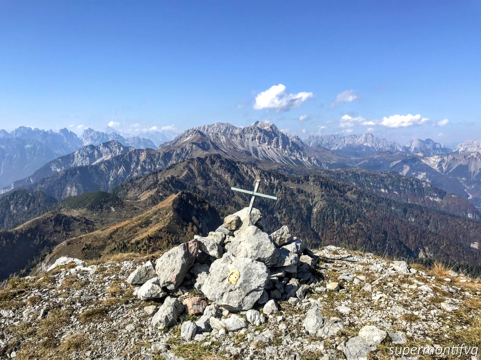 MONTE TINISA DALLA STRADA PER PASSO PURA – SUPERMONTIFVG