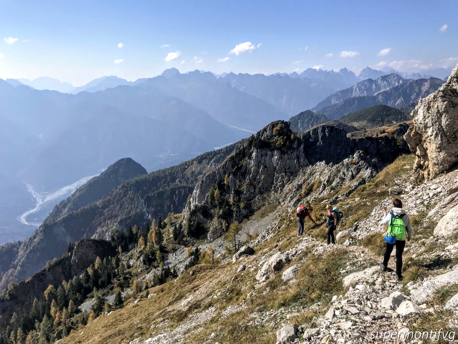 MONTE TINISA DALLA STRADA PER PASSO PURA – SUPERMONTIFVG