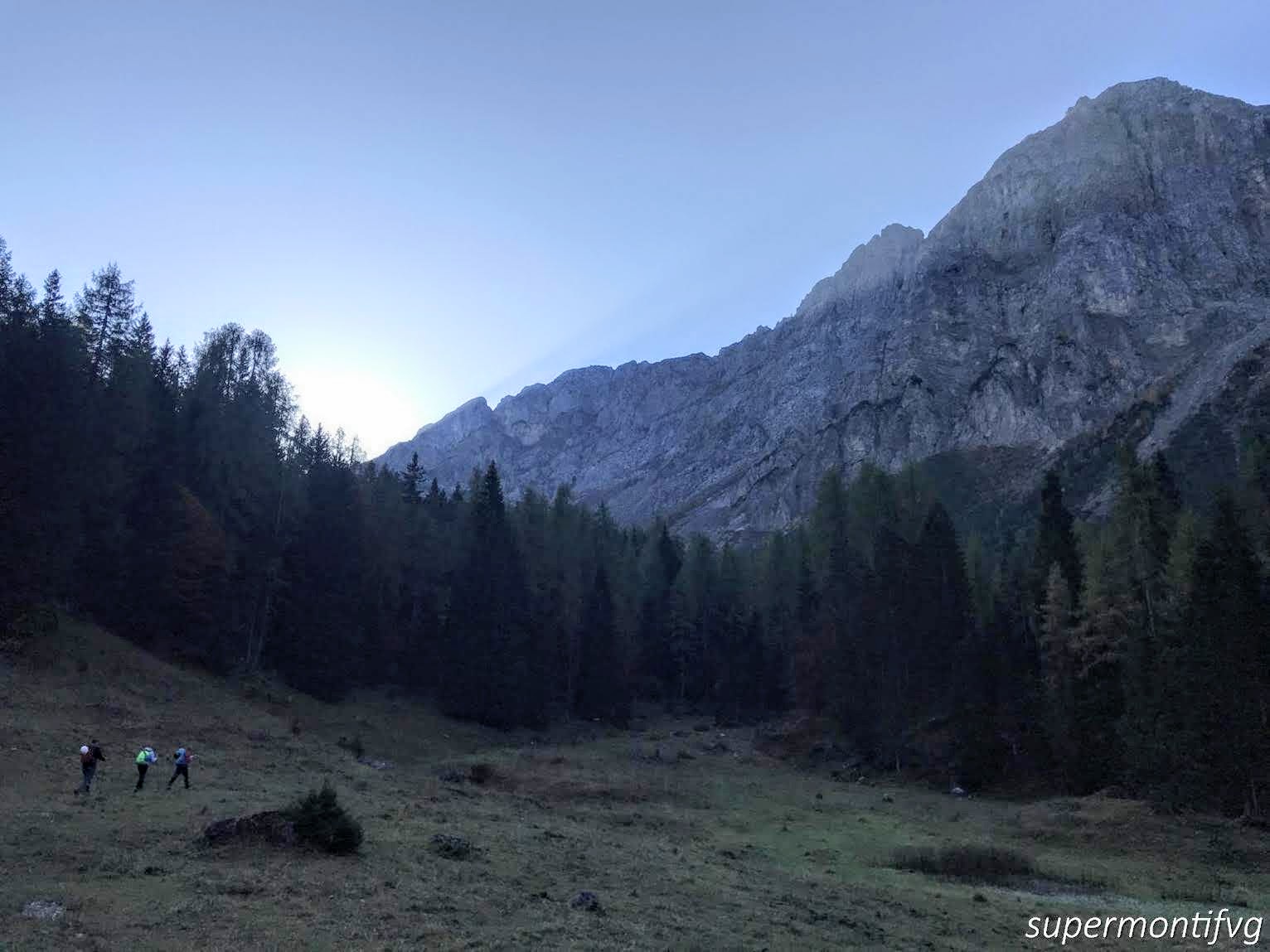 MONTE TINISA DALLA STRADA PER PASSO PURA – SUPERMONTIFVG