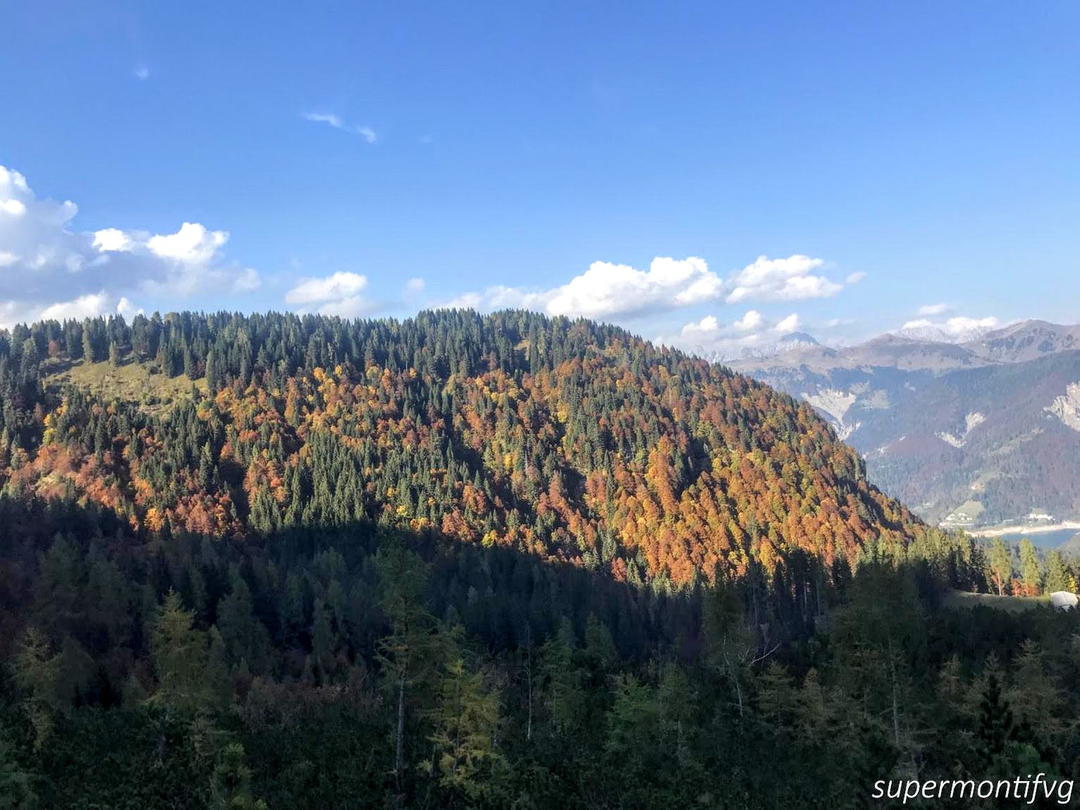 MONTE TINISA DALLA STRADA PER PASSO PURA – SUPERMONTIFVG