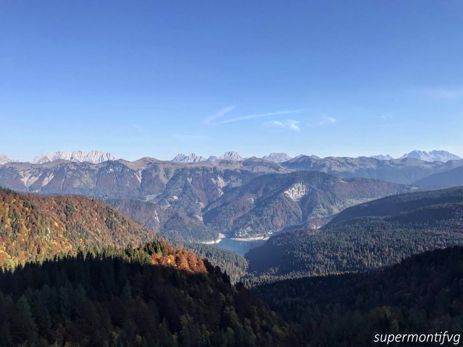 MONTE TINISA DALLA STRADA PER PASSO PURA – SUPERMONTIFVG
