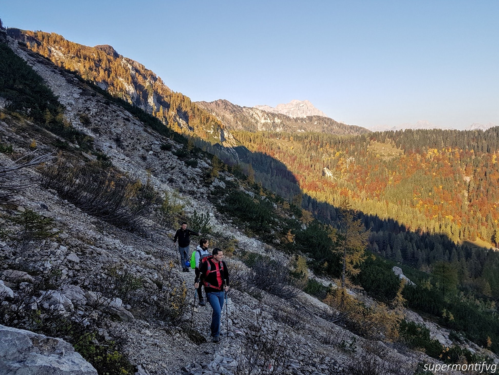 MONTE TINISA DALLA STRADA PER PASSO PURA – SUPERMONTIFVG