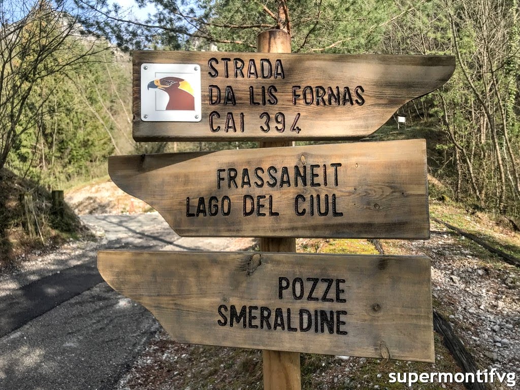 LAGO DEL CIUL da TRAMONTI DI SOPRA – SUPERMONTIFVG