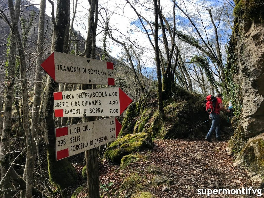 LAGO DEL CIUL da TRAMONTI DI SOPRA – SUPERMONTIFVG
